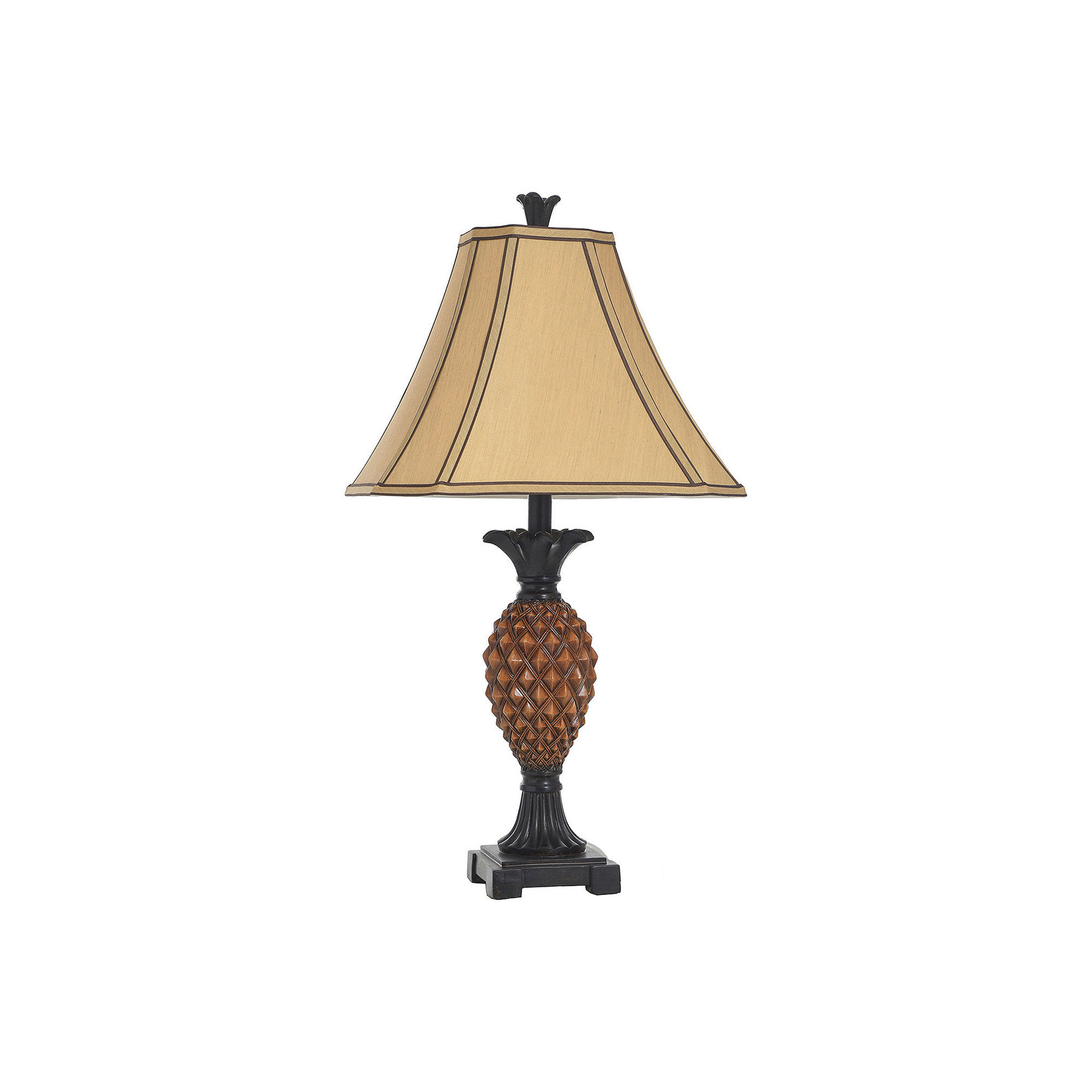Stylecraft 29" Pineapple Table Lamp - BROWN ONE SIZE