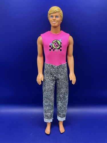 Barbie Doll 1983 Mattel Dance Club Ken In Original Jumper TLC No Belt ...