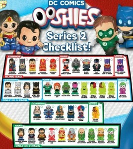 Ooshies DC Comics Series 2 S2 Common, Rare & Limited Edition - Choose ...