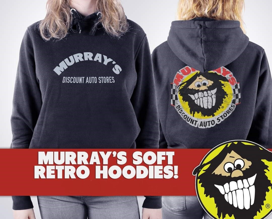 (Official) Murray's Auto Parts Retro Pullover Logo Hoodie | eBay