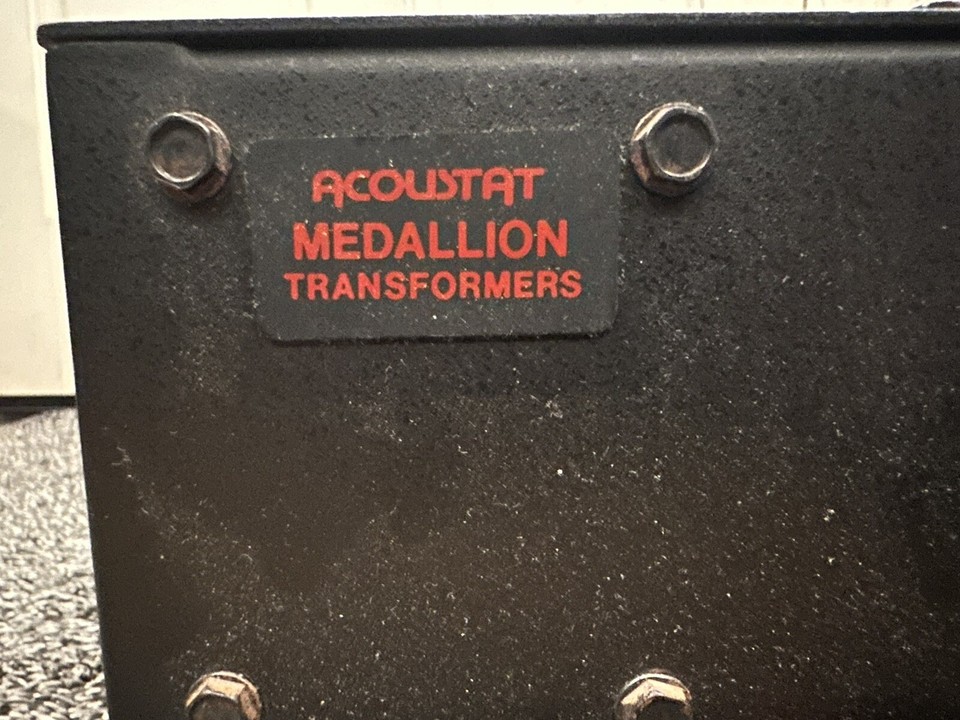 Acoustat MK-121-2A Interface W/ Medallion Transformers | eBay
