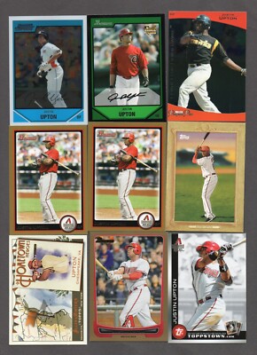 Justin Upton Baseball Card Lot (53) - Rookies, Inserts, Nice Variety | eBay