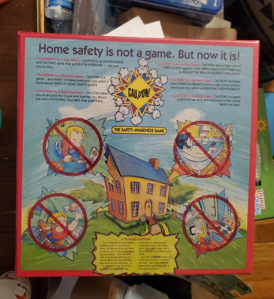Vintage Board Game Caution! The Safety Awareness Game | eBay