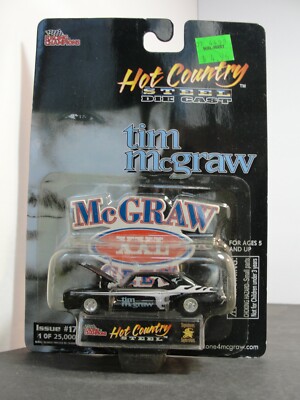 1998 Tim McGraw Racing Champions Hot Country Steel Diecast Car Issue ...