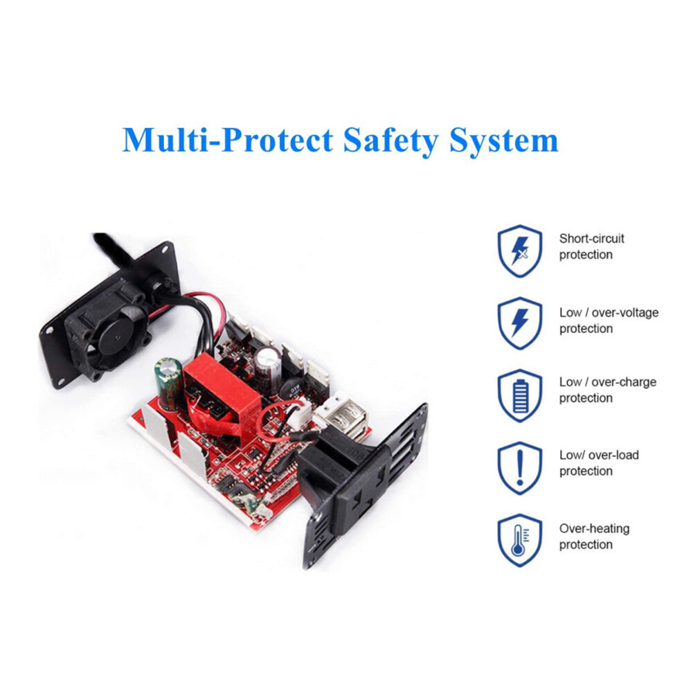 150W Power Converter 12V 110V/220V Pure Sine Wave Inverter for Car ...