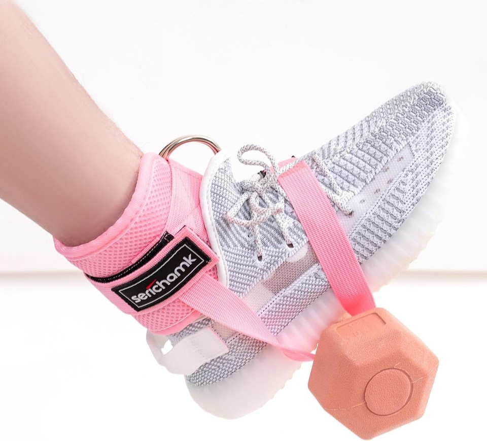 Adjustable Adjustable Feet Dumbbell Attachment,Feet Weight Lifting-Foot ...