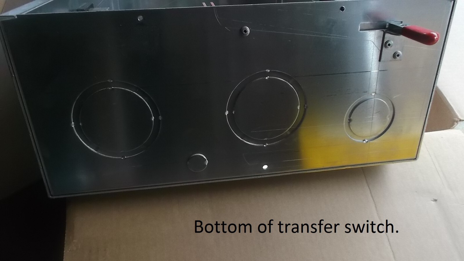 Ronk Meter-Rite Double Throw 400 AMP Generator Safety Transfer Switch ...