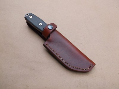 ESEE 4 BECKER BK16 BK17 CUSTOM LEATHER SHEATH (SHEATH ONLY) !READ ...