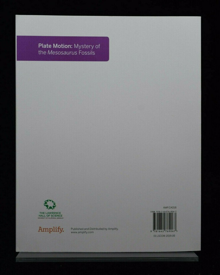 Amplify Science Grade 7 Plate Motion Investigation Notebook Student ...