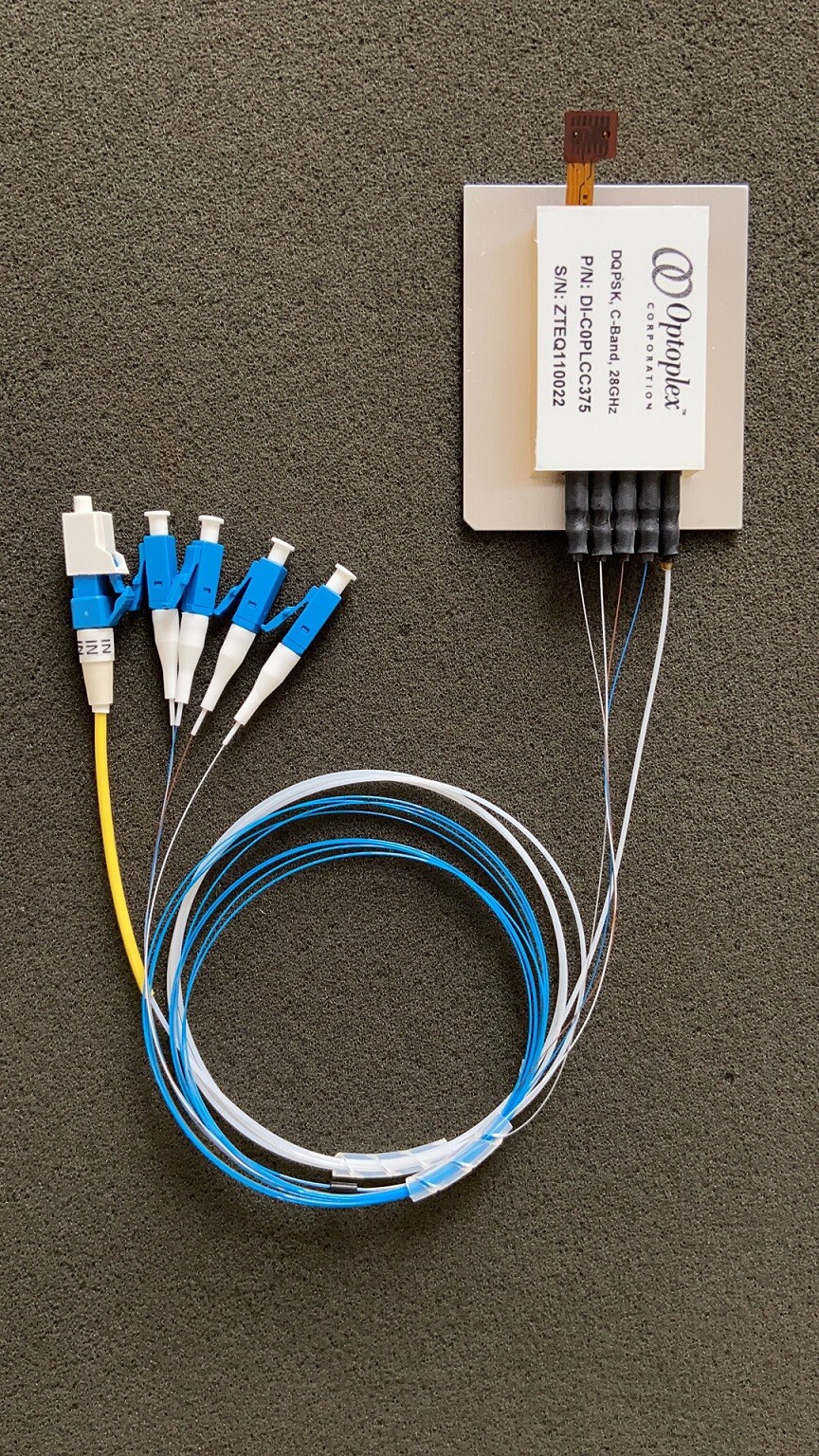 Optoplex 28Ghz FSR DQPSK Demodulator C Band 1525-1570nm LC/UPC DI ...
