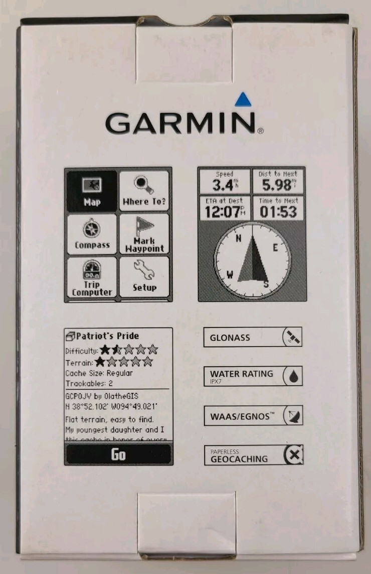 New Garmin eTrex 10 Worldwide Handheld Waterproof GPS Navigator