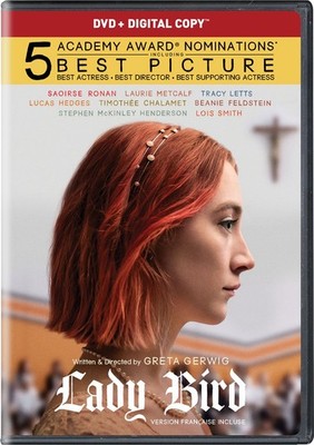 Lady Bird (DVD) Saoirse Ronan Laurie Metcalf Tracy Letts Lucas Hedges ...
