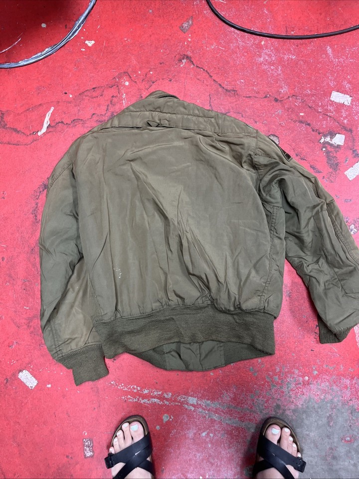 VINTAGE US ARMY CVC TANKER COLD WEATHER JACKET SIZE MEDIUM REGULAR #5 ...