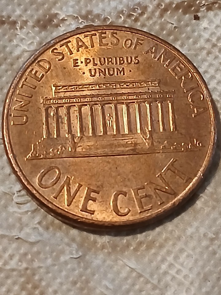 1999 Lincoln Memorial Penny, Wide AM, Red, Error | eBay