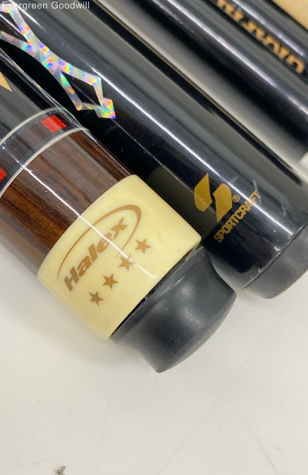 Set of Pool/Billiard Cues with Case | eBay