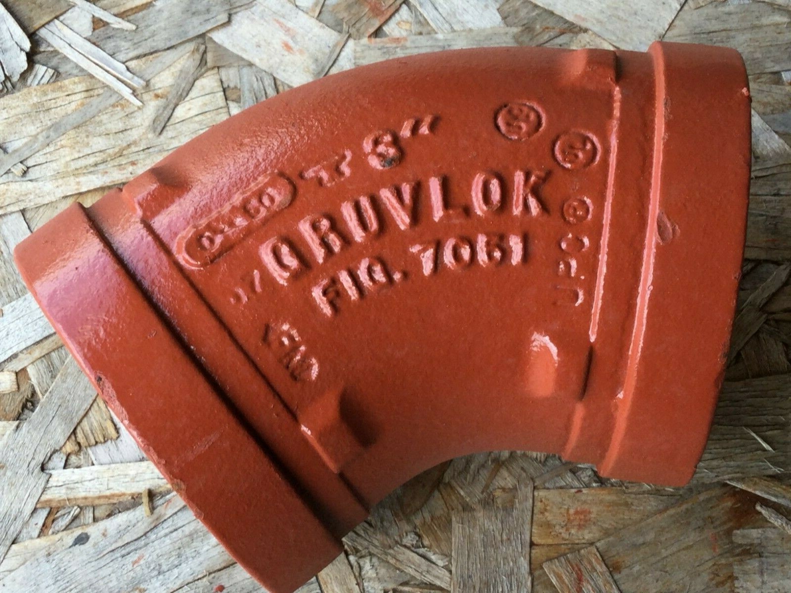 GRUVLOK 3" Figure 7051 45° Elbow Grooved End IPS Pipe Fitting | eBay