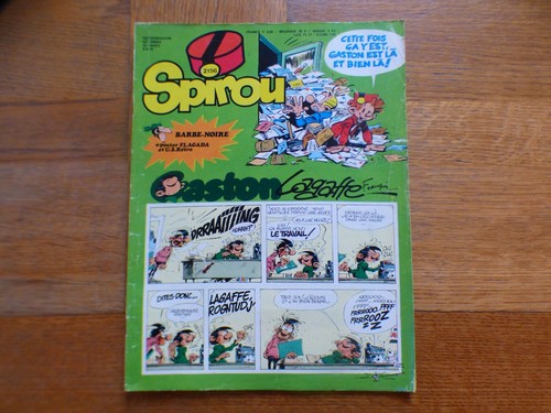 SPIROU n° 2156 POSTER GEANT FLAGADA + US RETROMOBILE + COVER FRANQUIN | eBay