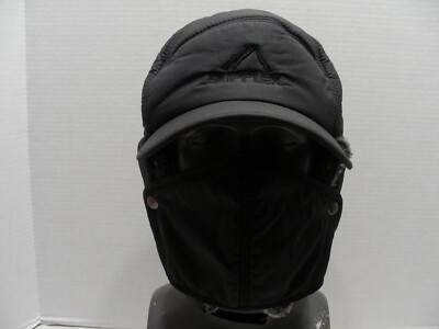 SUPPLEX - Fleece-Lined Warm Winter Adjustable Cap Hat with Detachable ...
