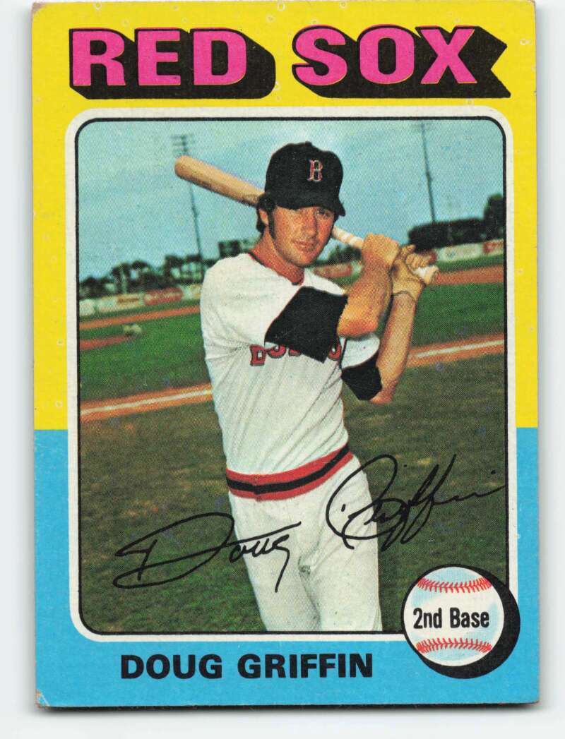 1975 Topps #454 Doug Griffin EX Excellent Red Sox | eBay