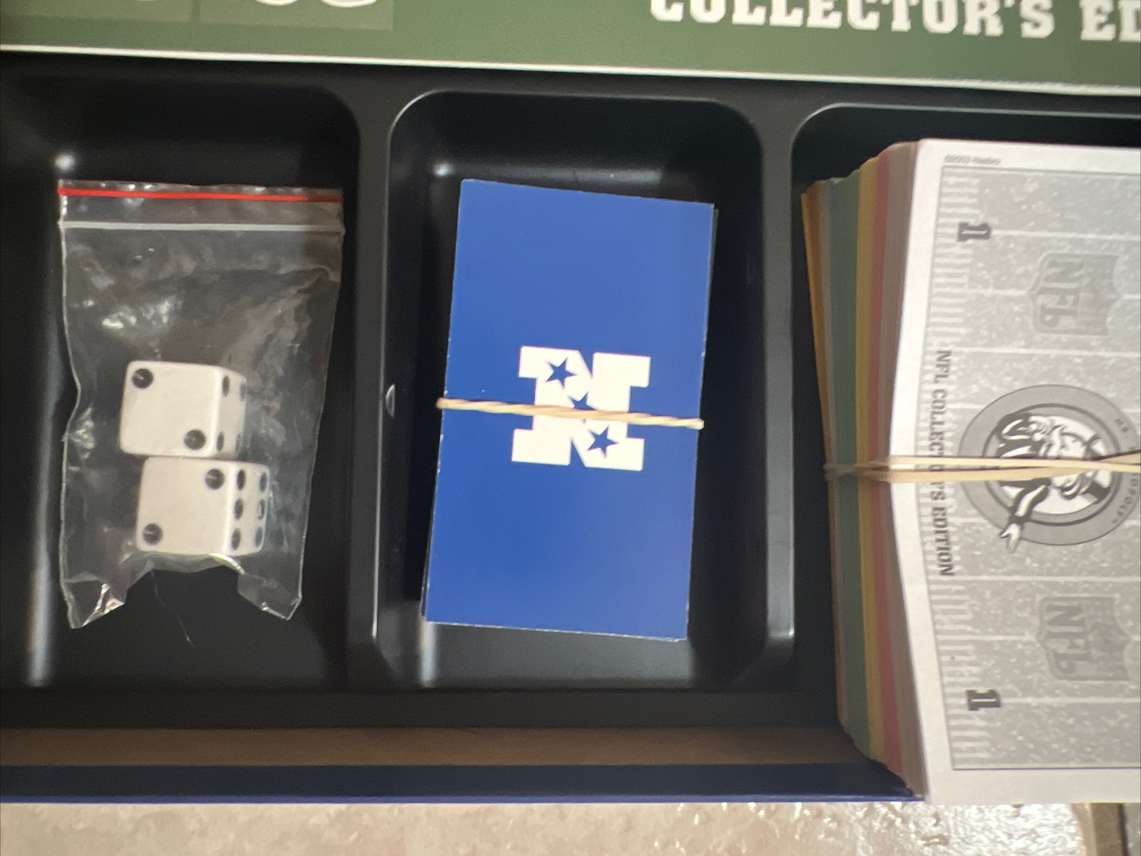 Monopoly NFL Collector's Edition Hasbro Board Game 2003 6 Pewter Tokens ...