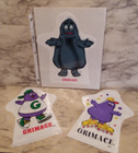 3 Vntg Ronald McDonald's Playland Friend GRIMACE Vinyl Plastic Hand ...