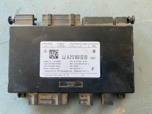 A2129005200 Mercedes C Class W204 seat controller ECU control module ...