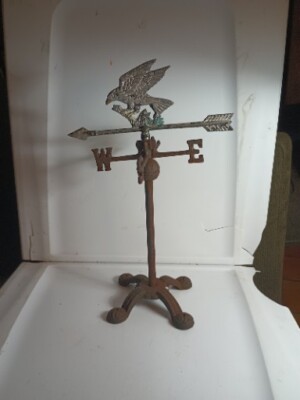 Weathervanes & Lightning Rods - Antique Eagle Weathervane