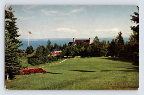 Postcard Quebec Murray Bay Canada Manoir Richelieu Golf Course 1959 ...
