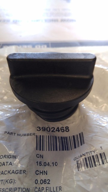 Genuine OEM Cummins Part # 3902468 Engine Oil Filler Cap M939 for sale ...
