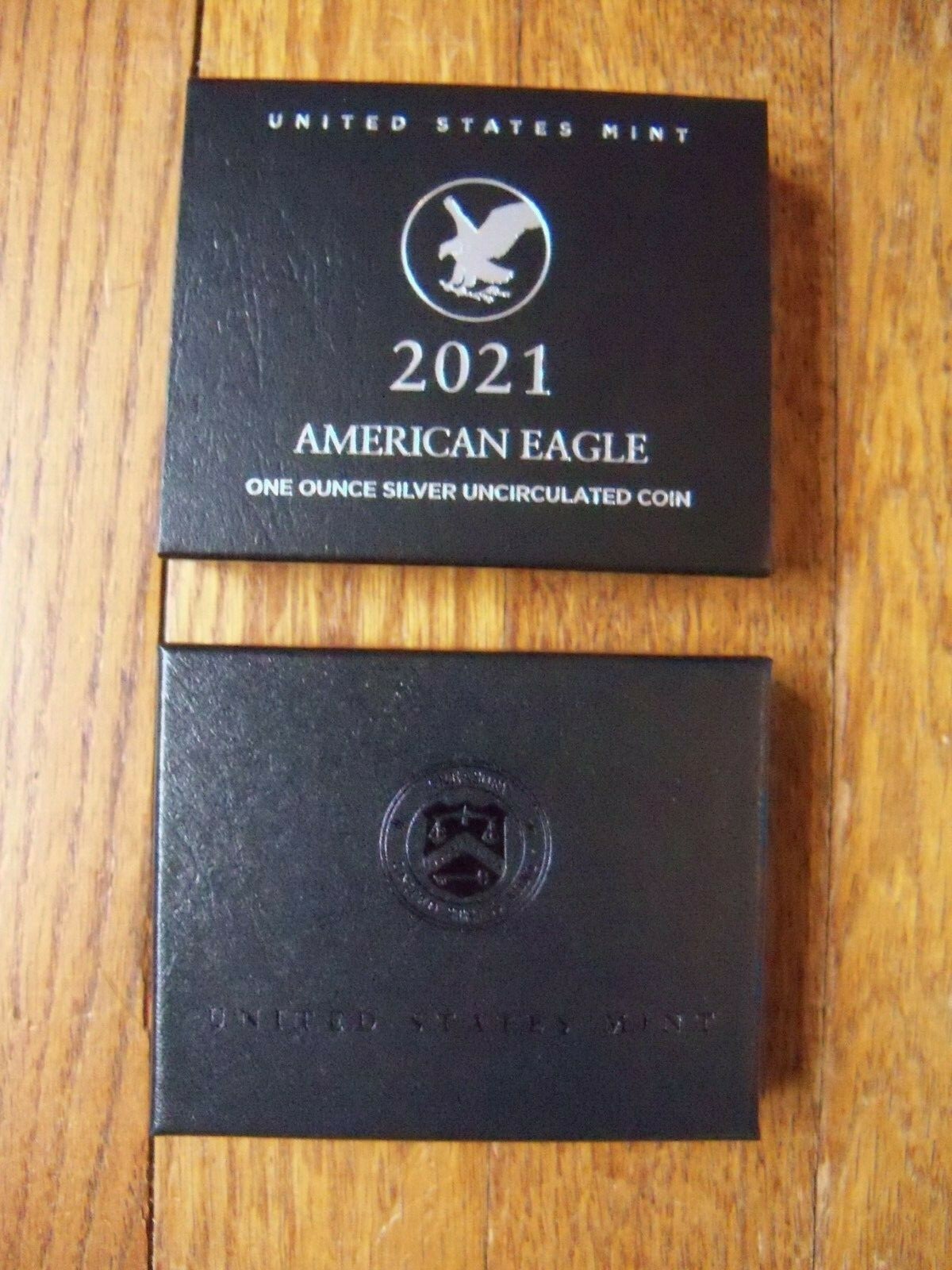 American Eagle 2021 One Ounce Silver Uncirculated Coin West Point W ...