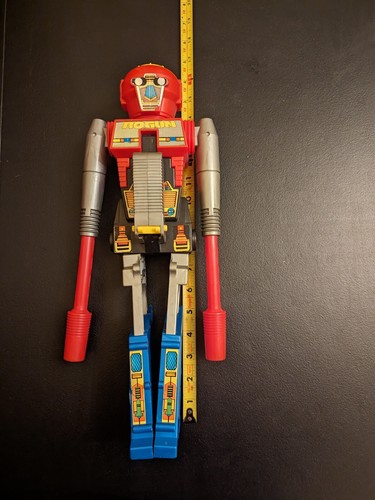 Vintage 1984 Bandai Gobots Rogun Robot Toy Cap Gun 14" Transformer ...