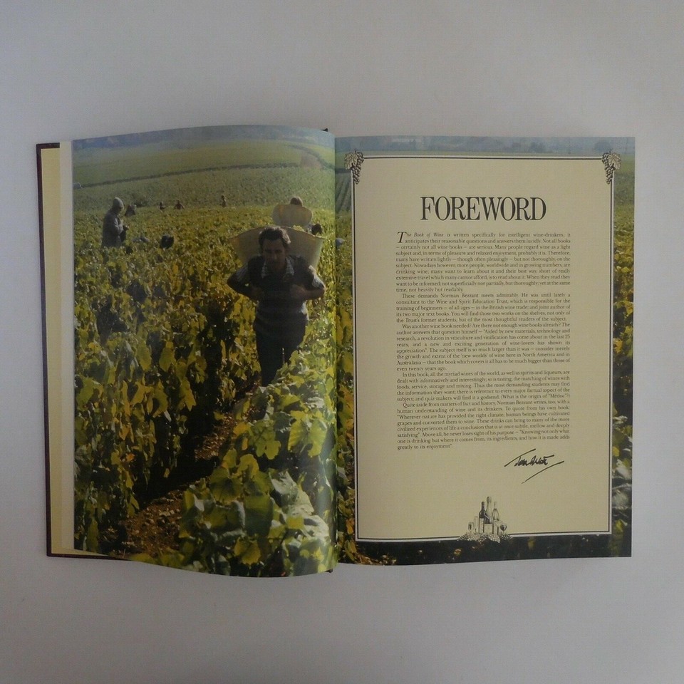 Cofanetto Collezione I Libro Of Wine 1989 Norman Bezzant USA Chartwell ...