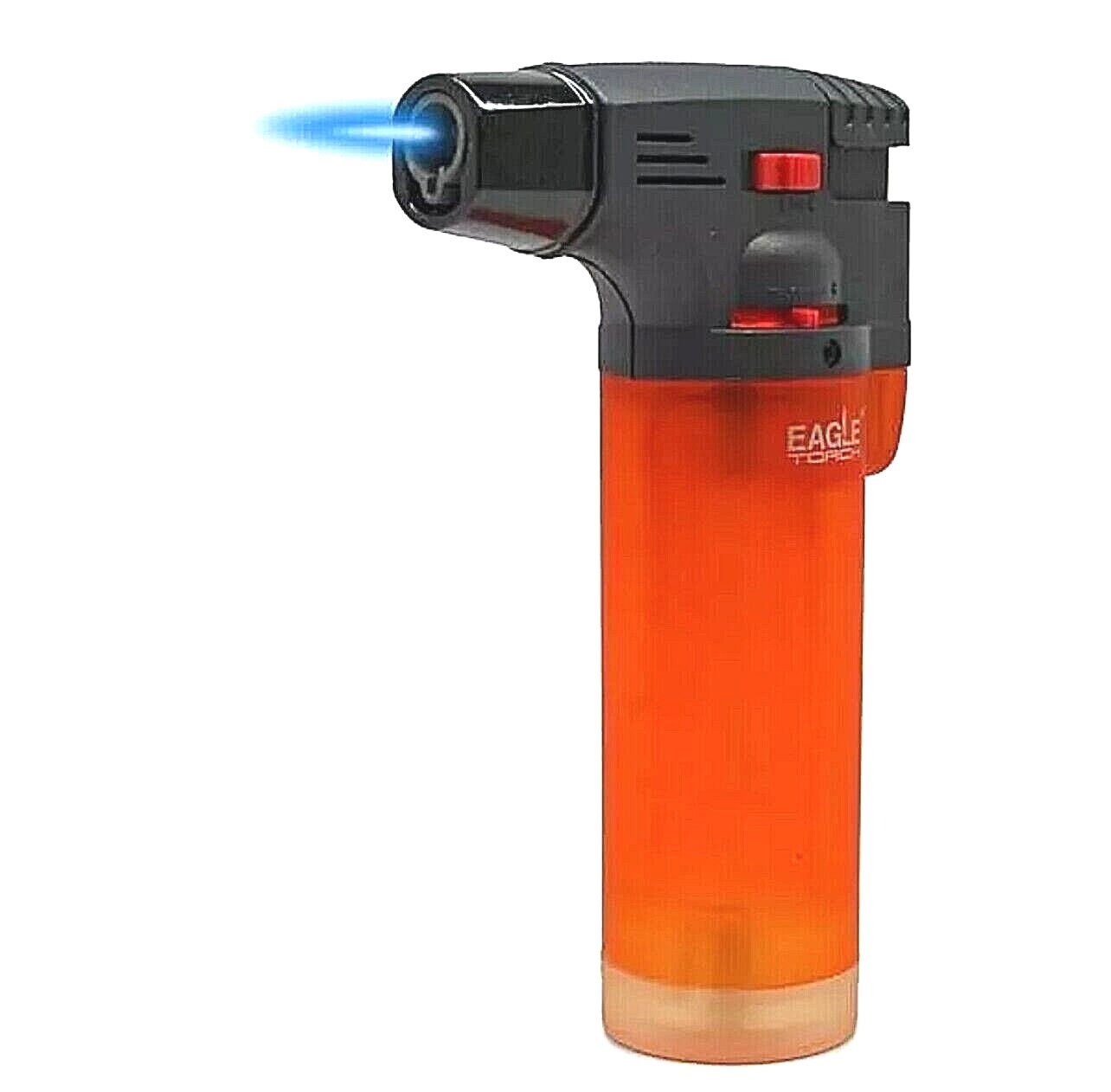 Eagle Torch Lighters Butane Refillable Single Jet Flame Windproof Blow ...