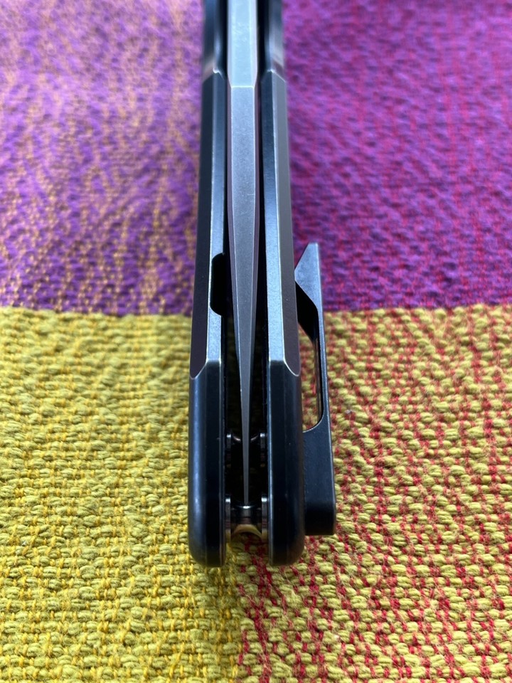 Ferrum Forge Fortis 2.0 1st Prod Run S35VN SW Blade Gray/Black Titanium ...