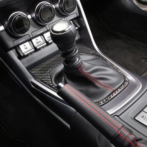 For Subaru BRZ GR86 2022-2024 Real Carbon Fiber Center Console Gear ...