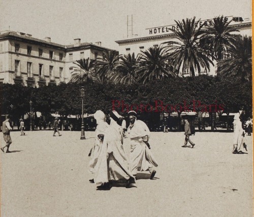 Algeria Alger Government Square c1900 Stereo Photo Vintage P74L4n | eBay