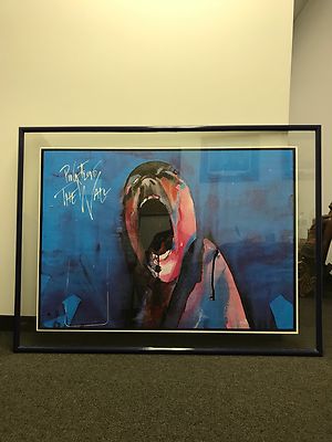 Pink Floyd the Wall Poster Screaming Head Rare Memorabilia FRAMED | eBay