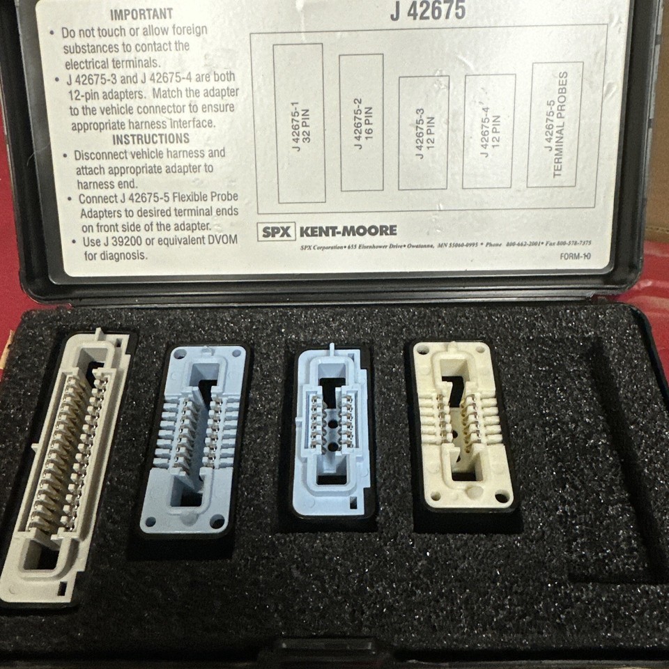 KENT MOORE TOOL J-42675 DIAGNOSTIC ADAPTER KIT | eBay