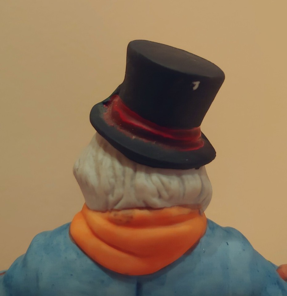 1987 Enesco Scrooge After The Visit Ceramic Figurine A Christmas Carol ...