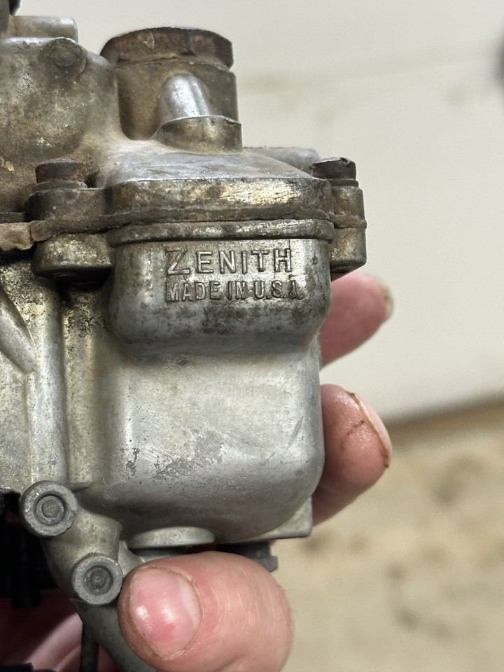 ORIGINAL ZENITH MODEL 28 CARBURETOR CORE 1 BARREL 1930s 40s 50s DODGE ...