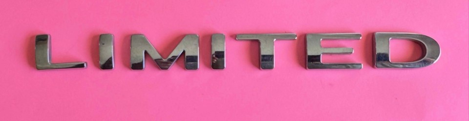 Ford Limited emblem letters badge logo Explorer OEM Genuine Original ...