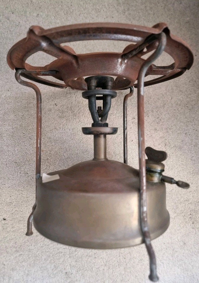 Vintage Original Primus No 1 Brass Camping Paraffin Stove. | eBay UK