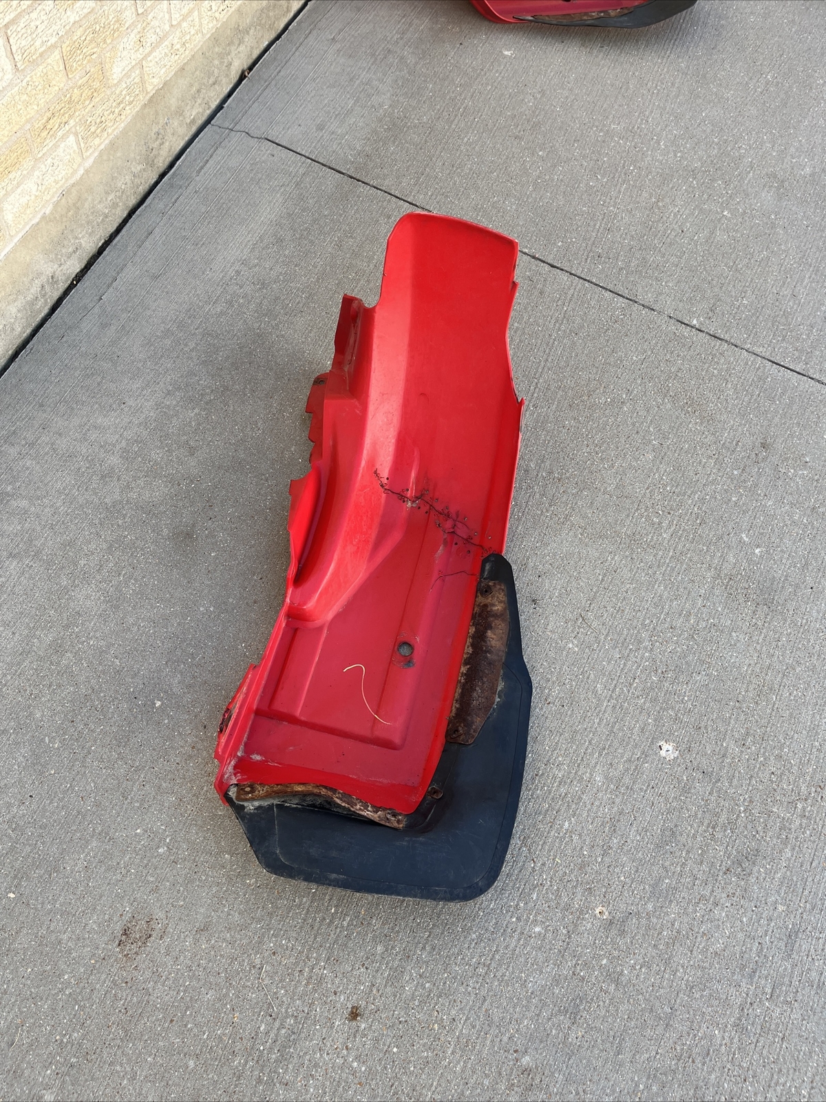 1984 Honda Big Red 200 Atc200es Rear Back Left Fender Mud Guard OEM ATC ...