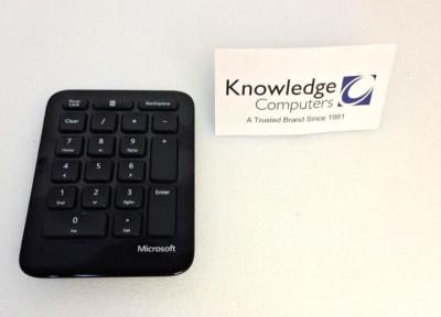 Microsoft 1558 Sculpt Ergonomic Number Key Pad Bluetooth | eBay