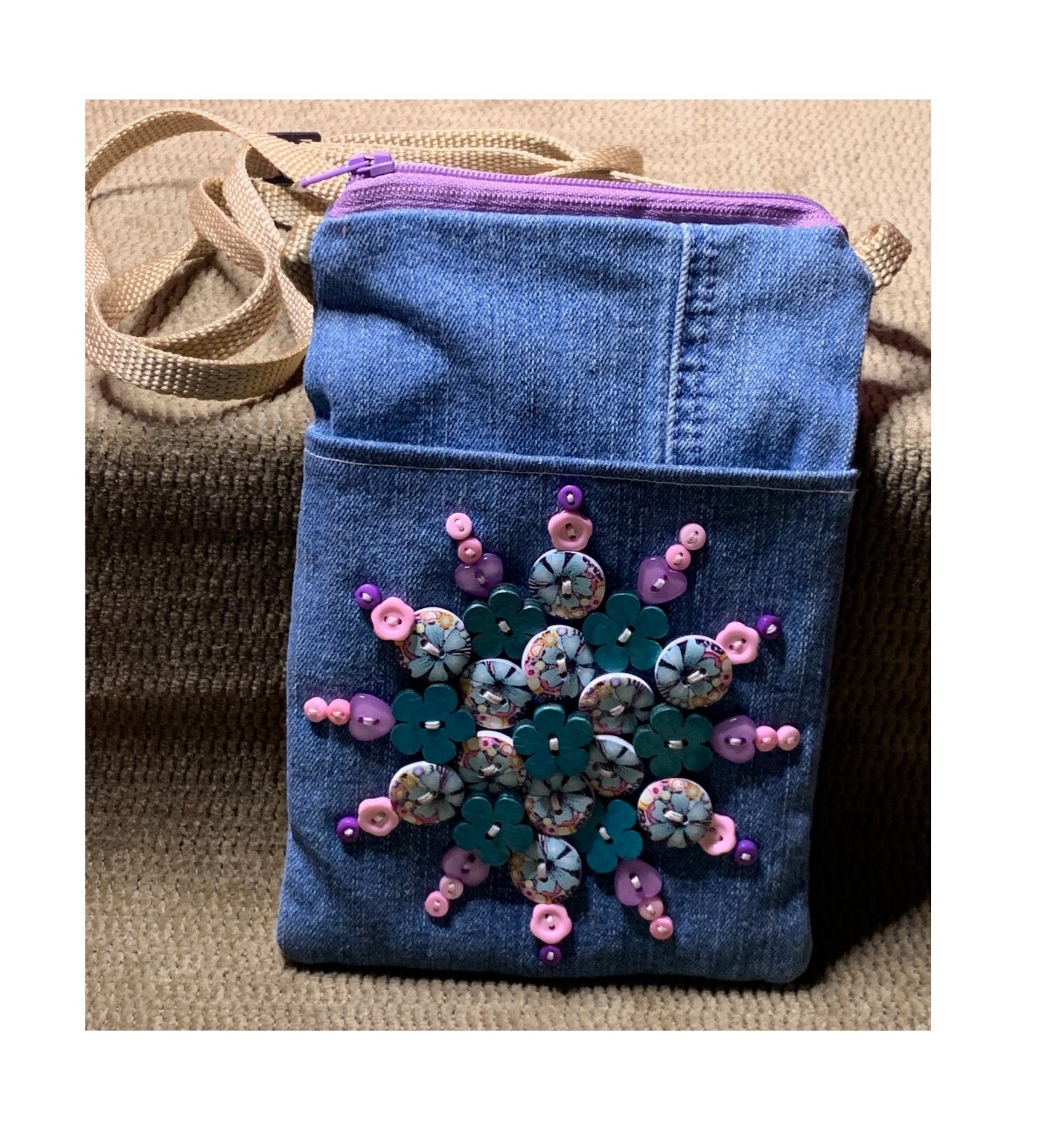 RARE HTF CUTE AS A BUTTON BY JOANNA HANDCRAFTED IN US… - Gem