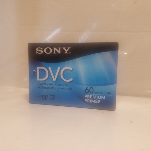 Sony Mini DV Digital Video Cassette DVC 60min Premium Tape NEW | eBay