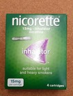 NICORETTE STARTER PACK (4x 15mg Inhalator Carts + 1 x Mouthpiece ...
