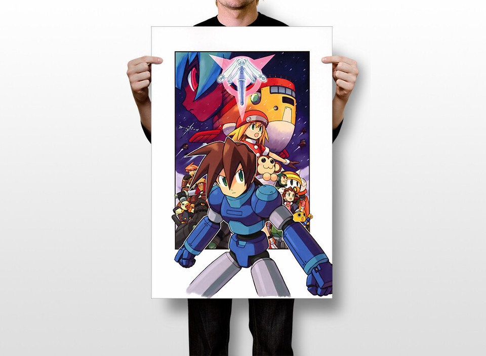 Mega Man Legends Console Video Game Wall Art Home Decor - POSTER 20x30 ...
