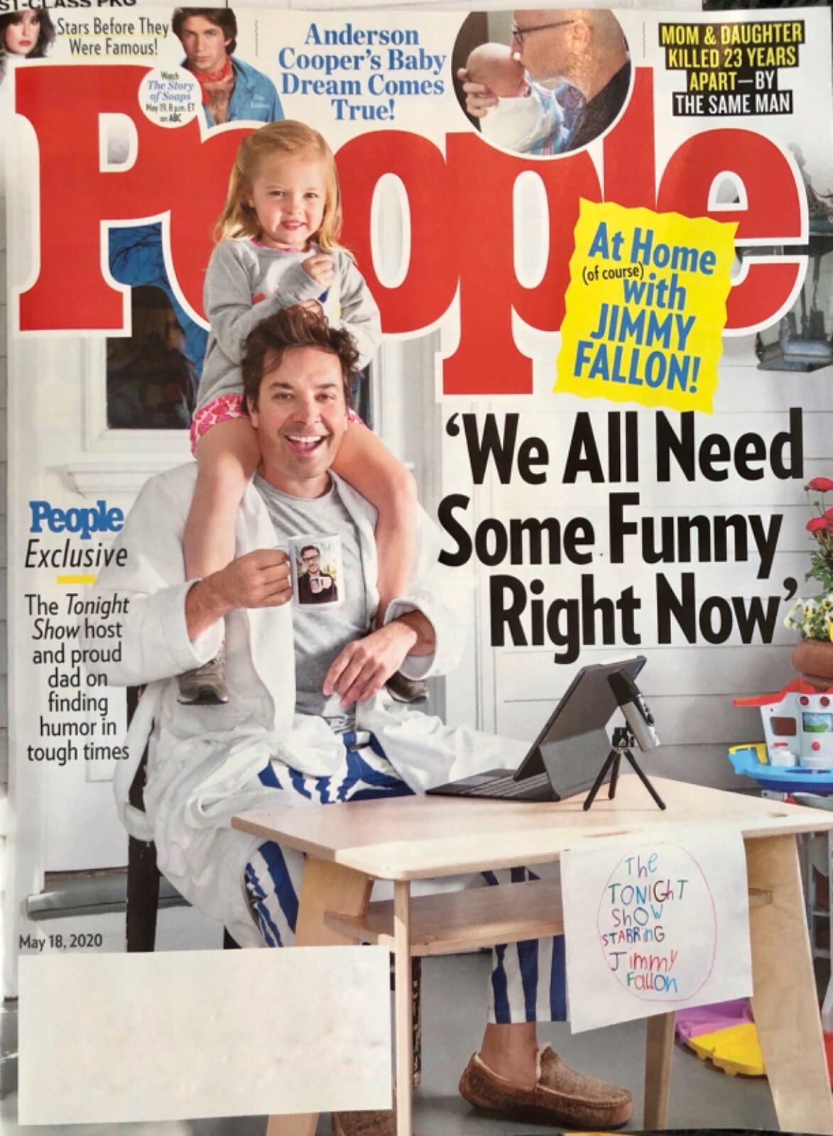 Jimmy Fallon Baby Magazine Cover