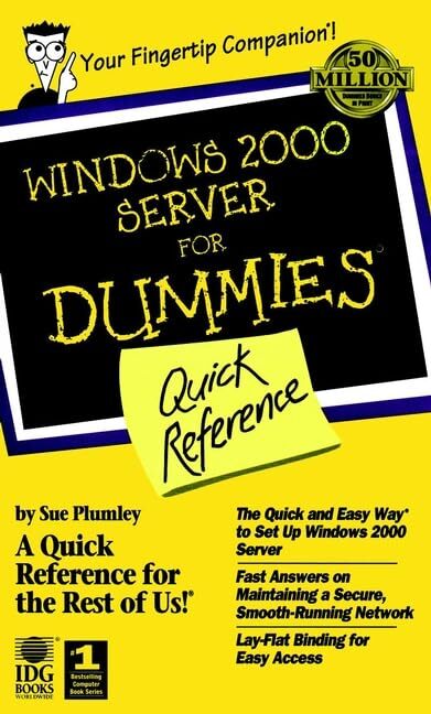 Windows? 2000 Server For Dummies? Quick Reference | eBay